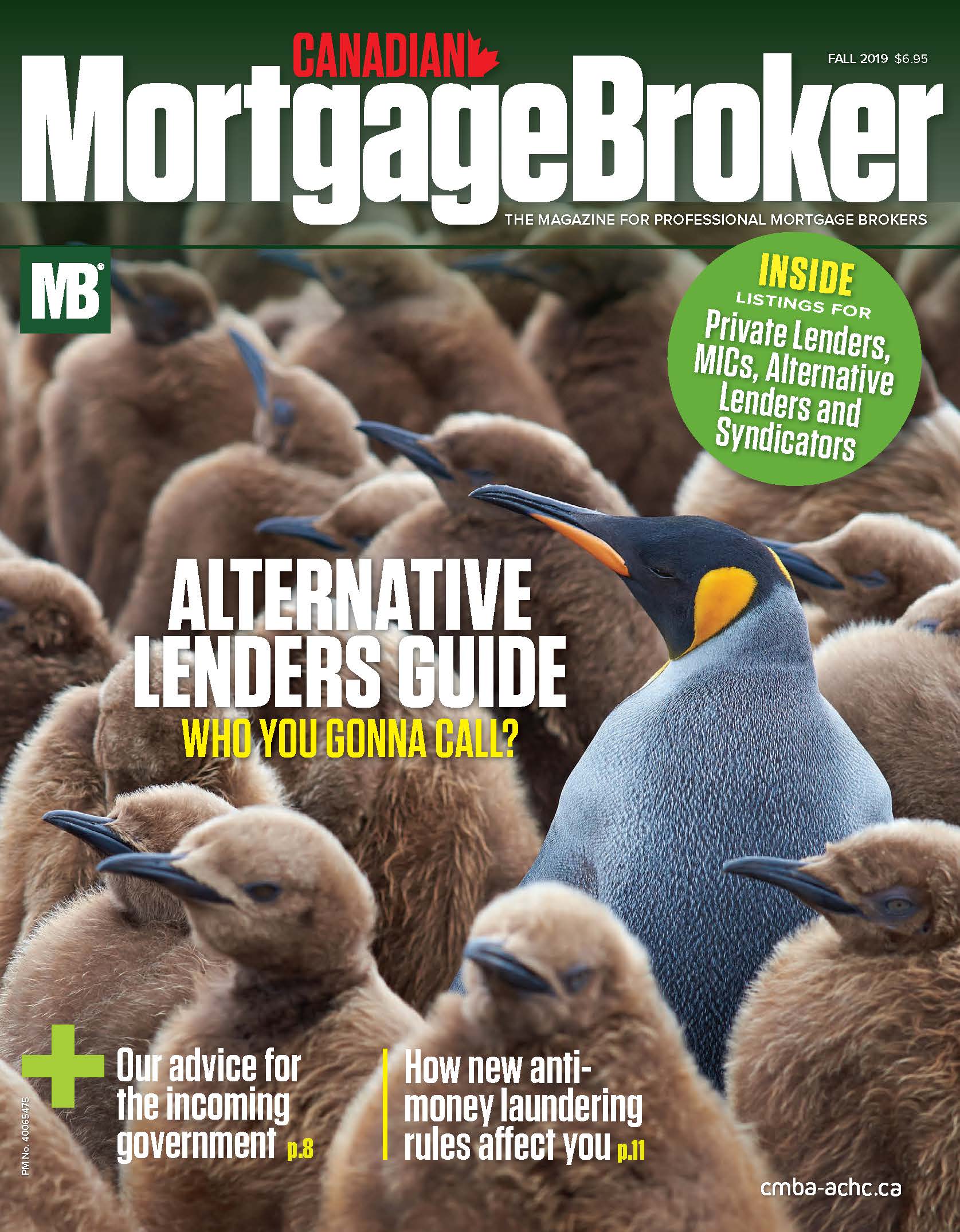 THE CANADIAN MORTGAGE BROKER MAGAZINE – CMBA-ACHC