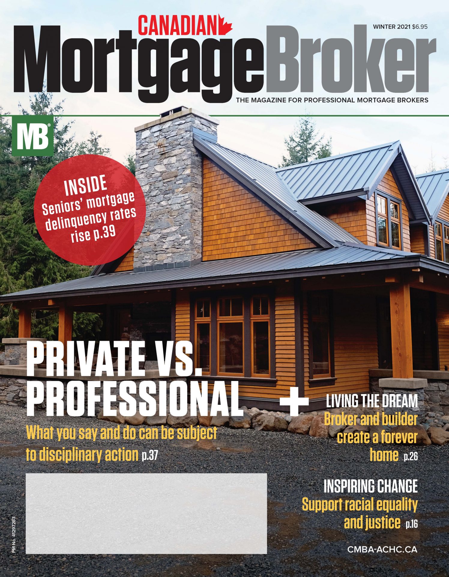 THE CANADIAN MORTGAGE BROKER MAGAZINE – CMBA-ACHC