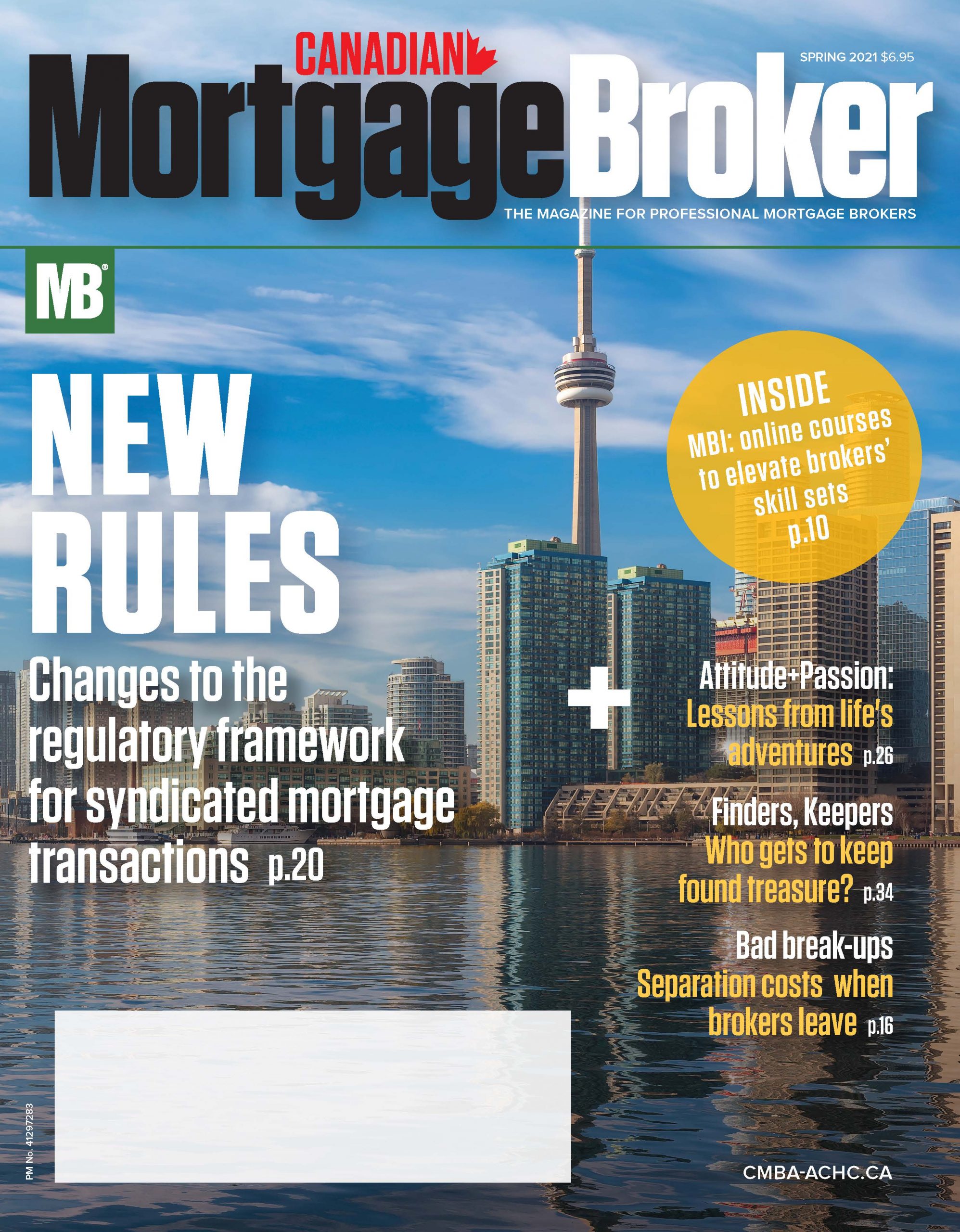 THE CANADIAN MORTGAGE BROKER MAGAZINE – CMBA-ACHC